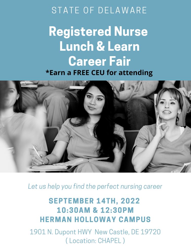 Registered Nurse I-III - State of Delaware