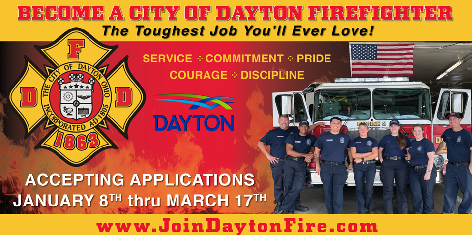 Job Posting: Firefighter Recruit - City of Dayton