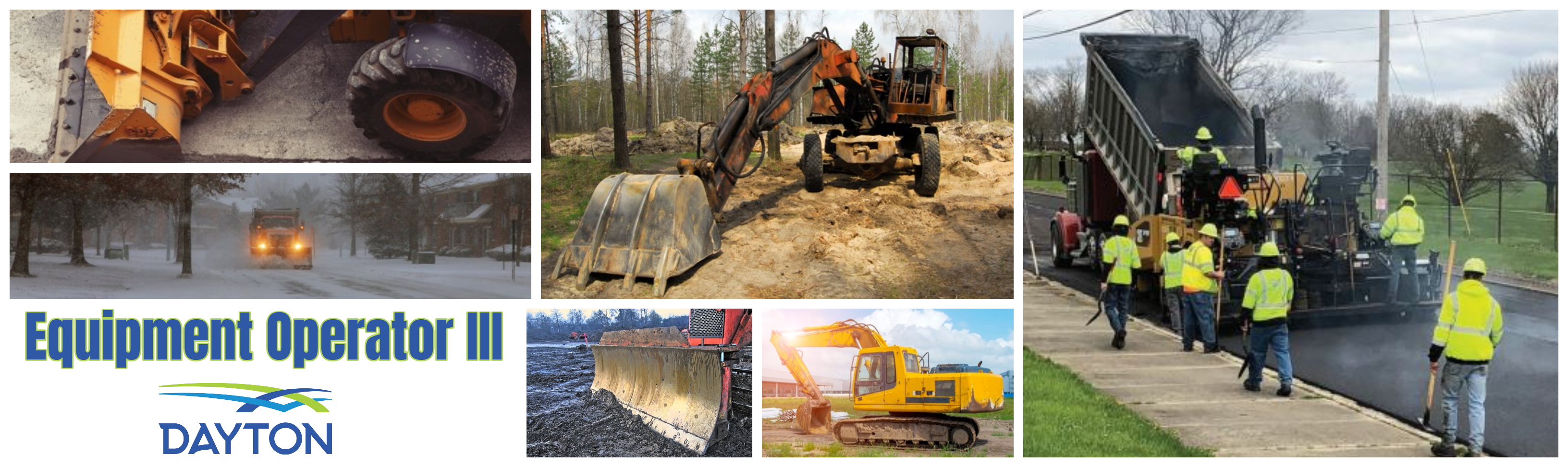 Job Posting: Equipment Operator III - City of Dayton