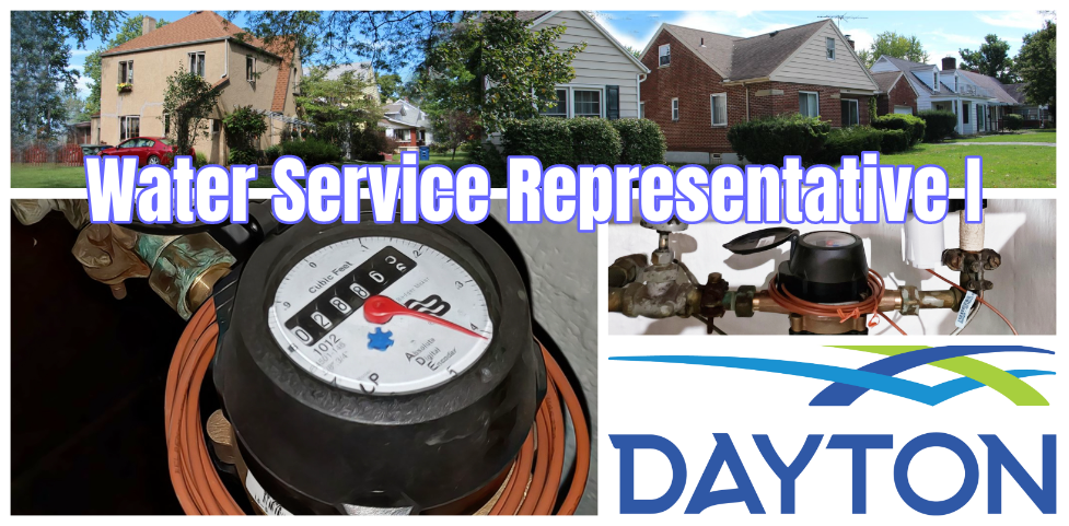Job Posting: Water Service Representative - City of Dayton