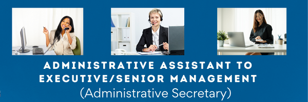 Job Announcement: Administrative Assistant to Executive/Senior ...
